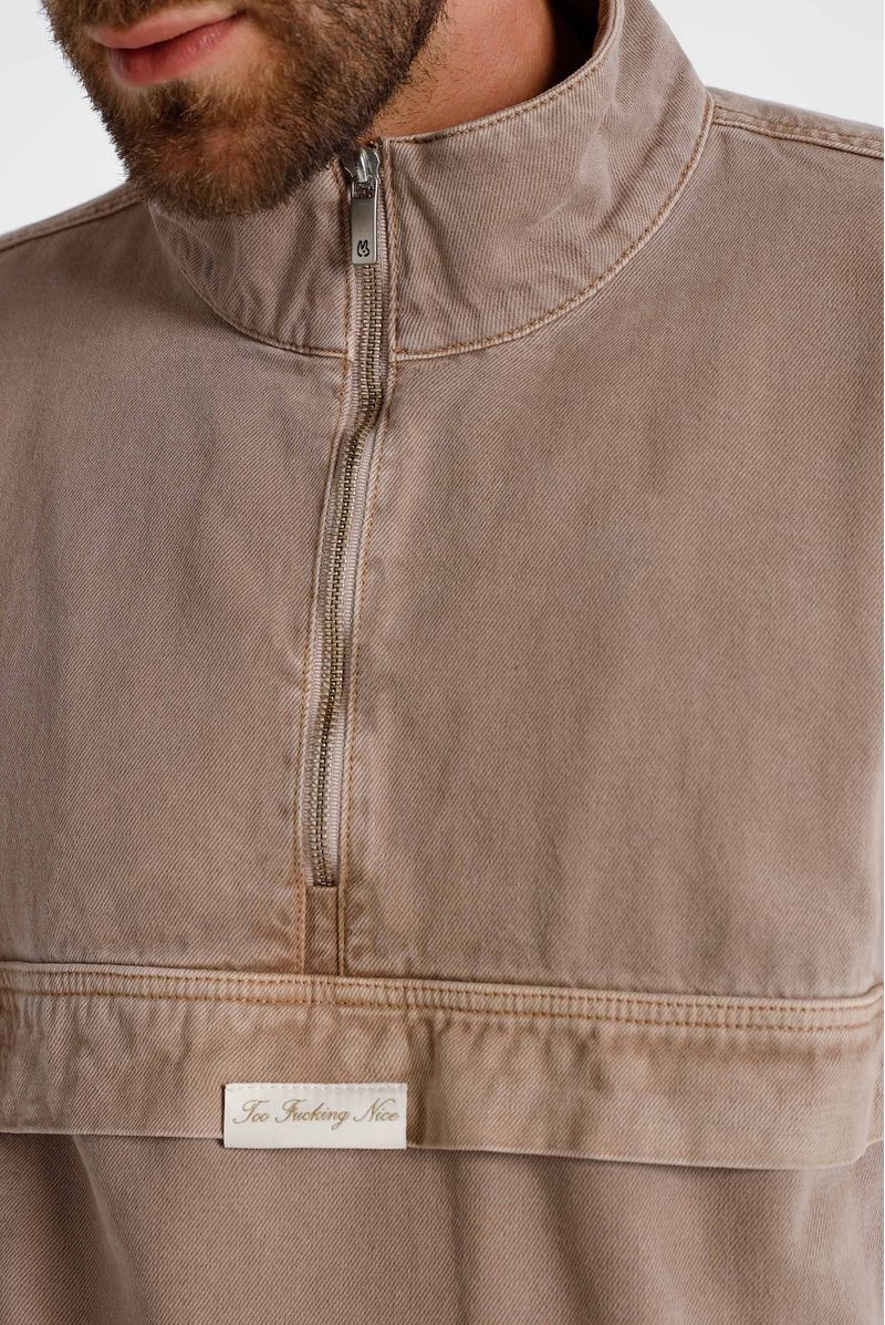 Chaqueta Beige Texto Chaquetas para hombre
