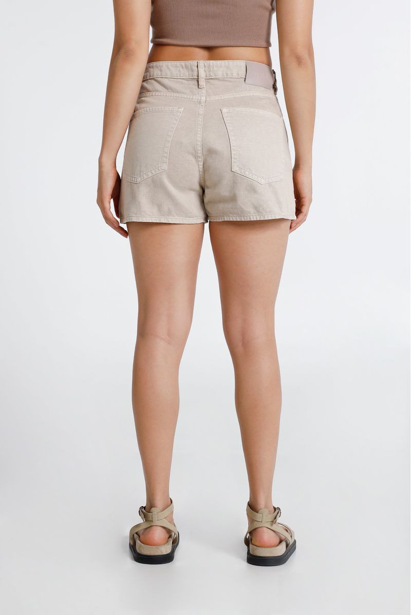 Shorts Marfil Cortes Short mujer
