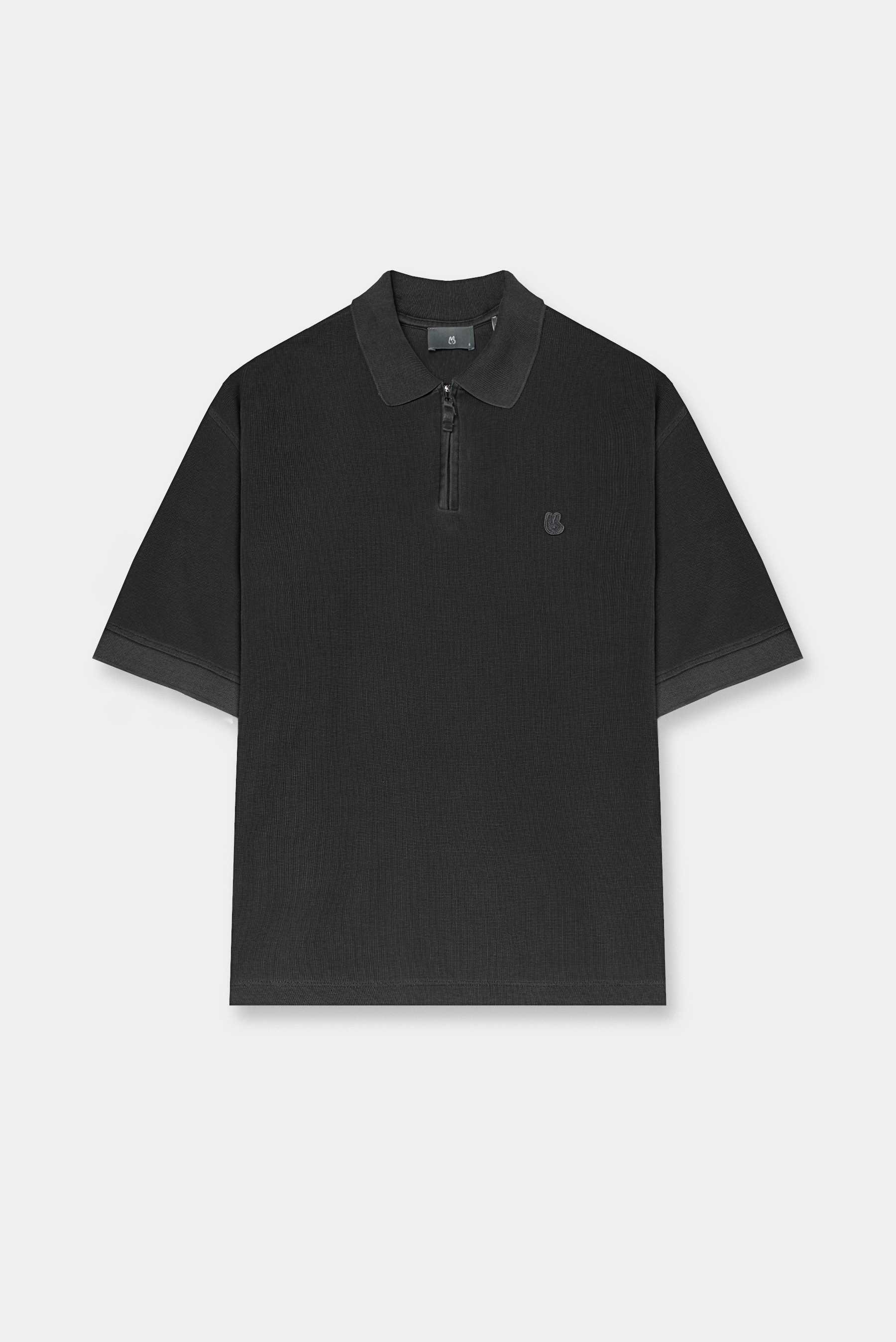 Polo Oversize Gris Básico Camisas polo hombre