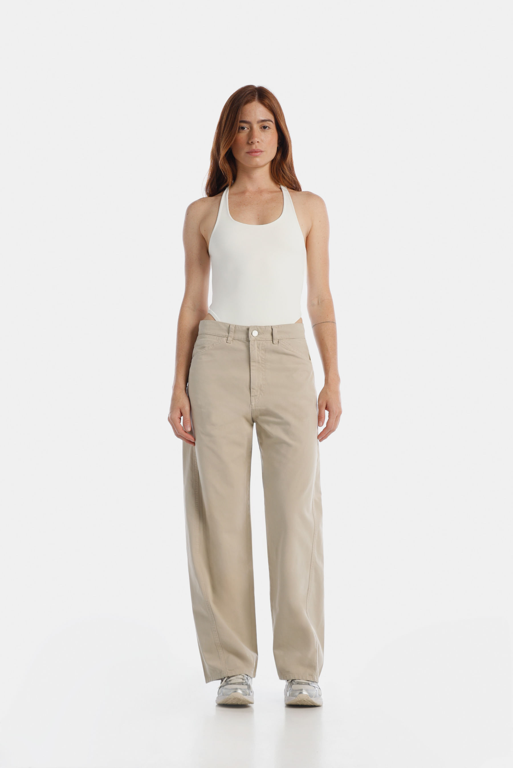 Body Marfil Texto Bodies y tops para mujer